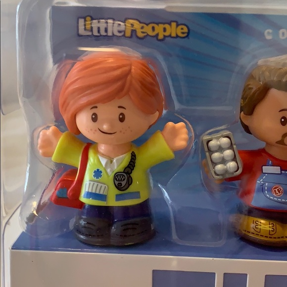 Fisher-Price | Toys | First Responders First Mattel Little People Set ...
